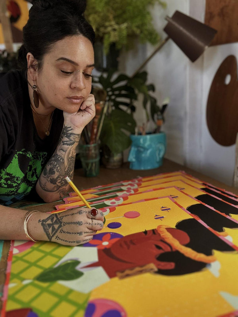 Shar Tui'asoa "The Mea ‘Ai Maker" Print – Thinkspace Gallery