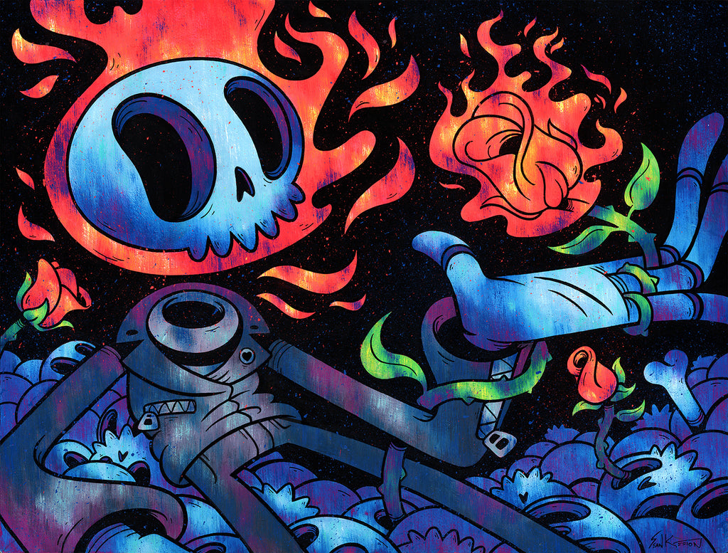 Sean Keeton "The Eternal Rose" – Thinkspace Gallery