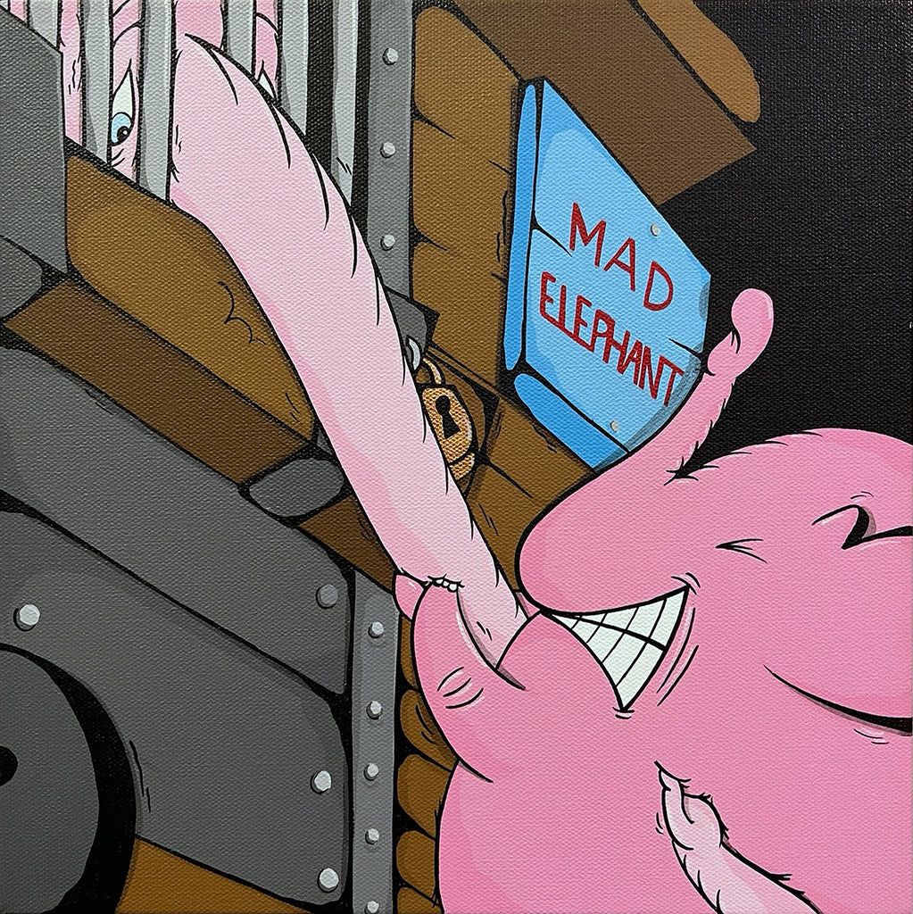 AngelOnce - “Mad Elephant” – Thinkspace Gallery