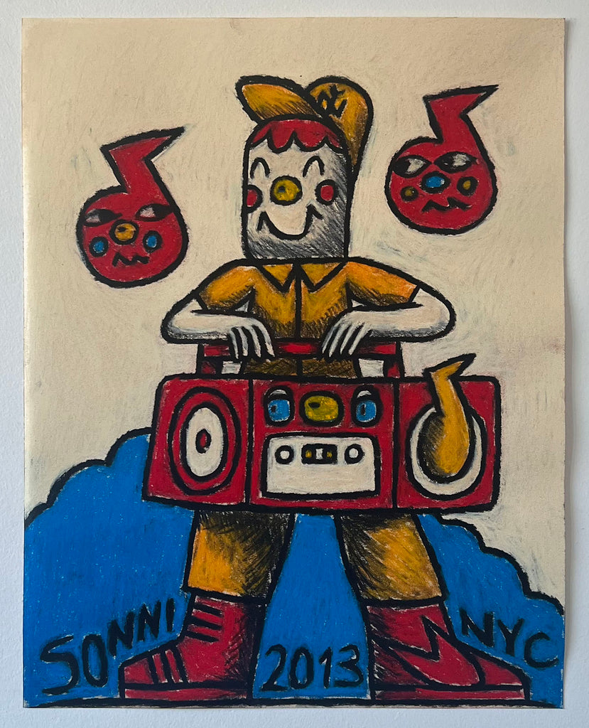 Sonni "Boombox Boy 2013" – Thinkspace Gallery
