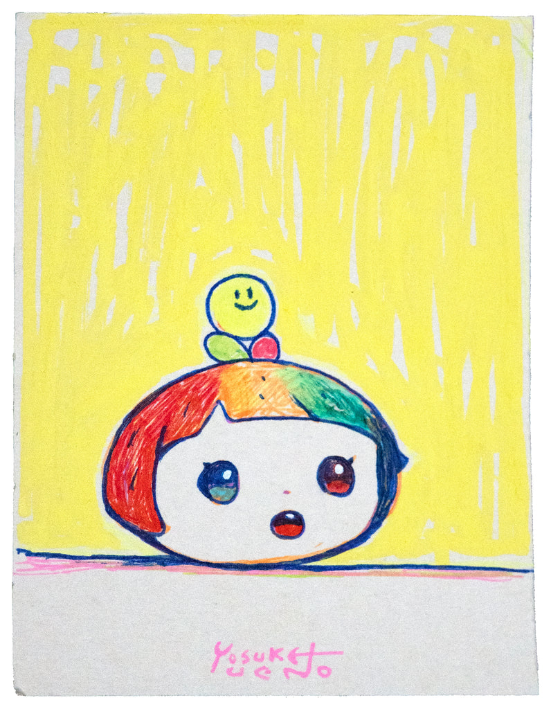 Yosuke Ueno - Drawing 2022 #54(HAPPY GO LUCKY) – Thinkspace Gallery