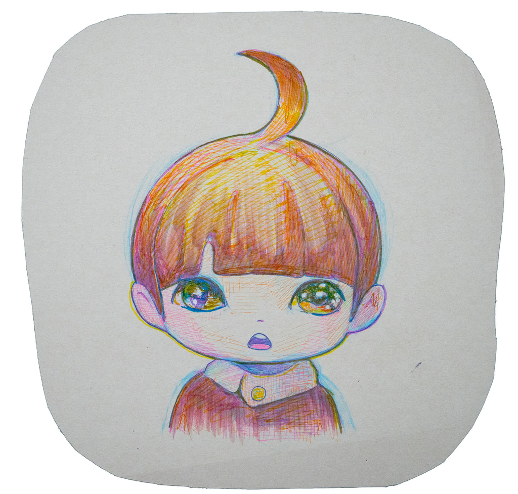 Yosuke Ueno - Drawing 2022 #56(A Girl) – Thinkspace Gallery