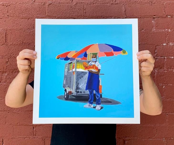 Hedy Torres "Comida Rapida (Chava)" Timed Edition – Thinkspace Gallery