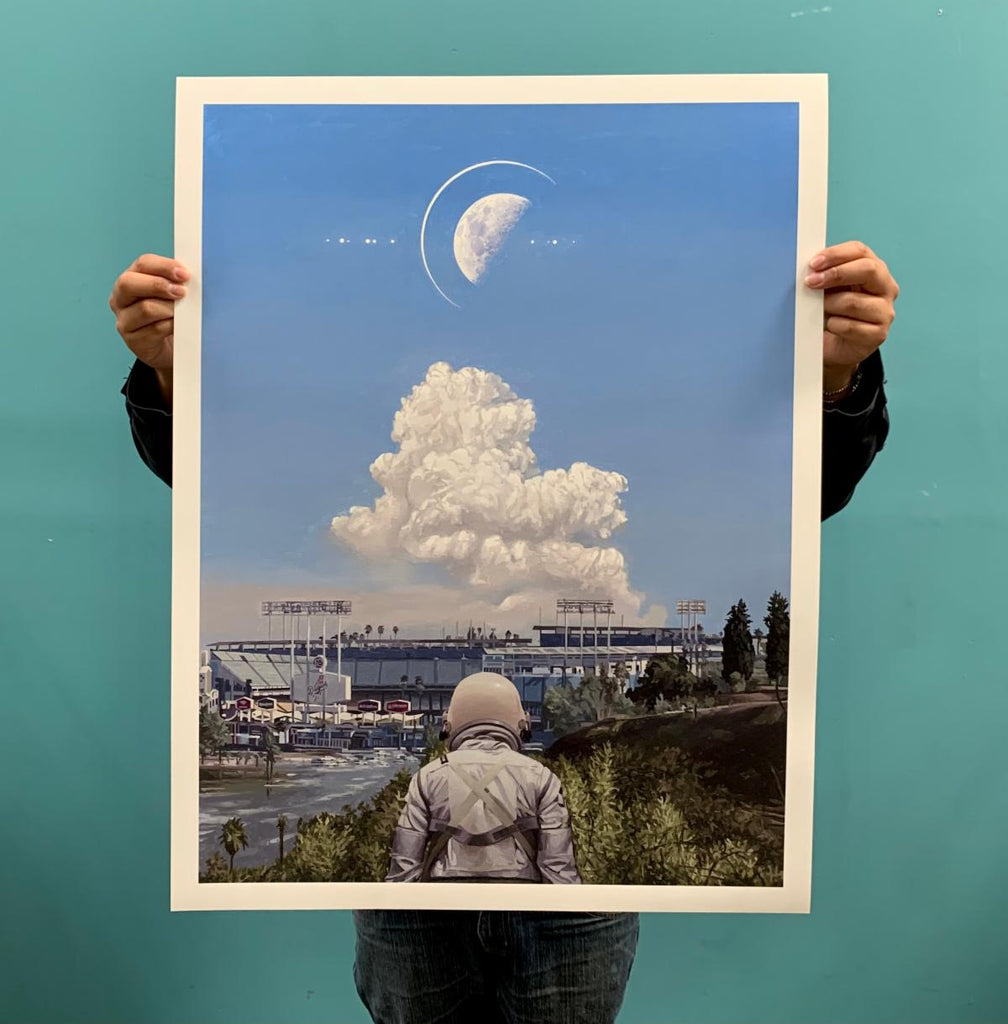 Scott Listfield "Dodger Stadium" Print - Deluxe Edition – Thinkspace Gallery